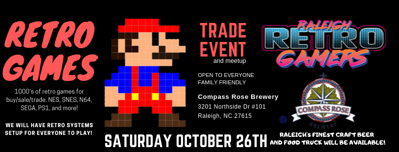 Raleigh Retro Gamers Meetup - The NES Page